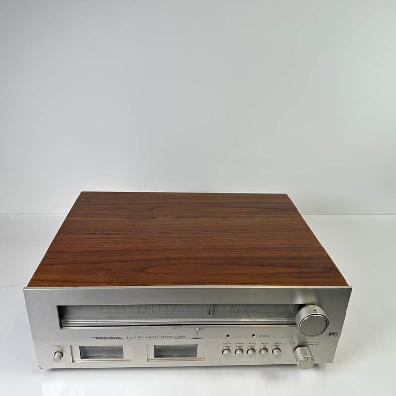 Realistic TM-1001 Solid State Silver Tuner | Reverb