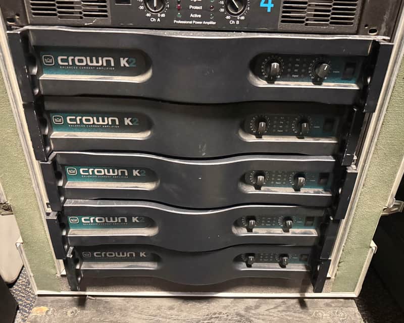 Crown K2 Power Amplifier | Reverb