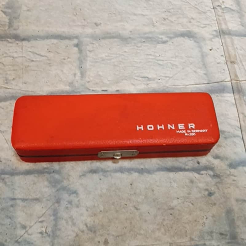 Hohner Red Nr. 260 Harmonica Case ( double as mic case) | Reverb