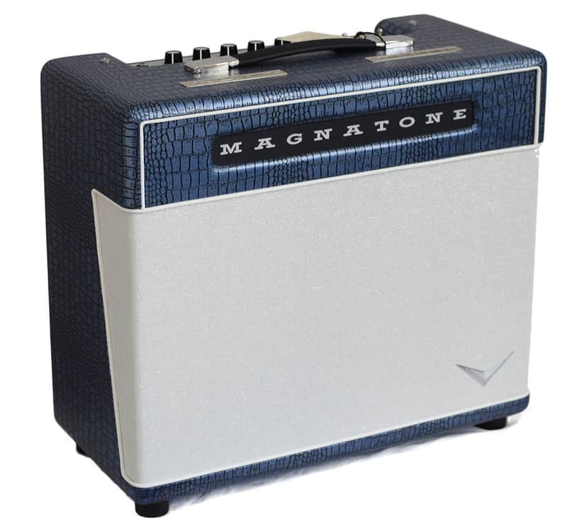 Magnatone Super 15 Croc Blue Combo 1x12 | Reverb