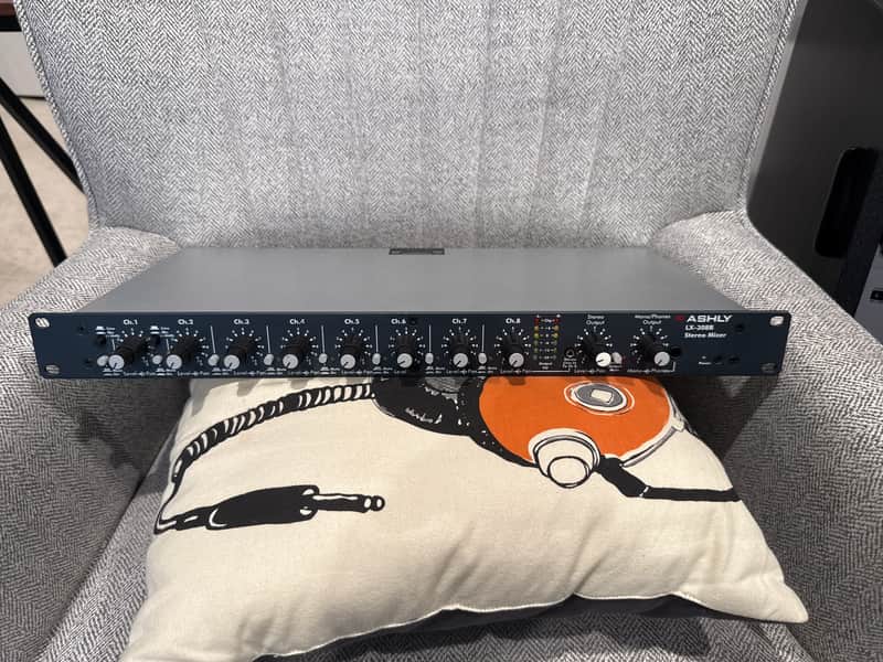 Ashly LX-308B Rackmount 8-Channel Stereo Line Mixer 2010s - | Reverb