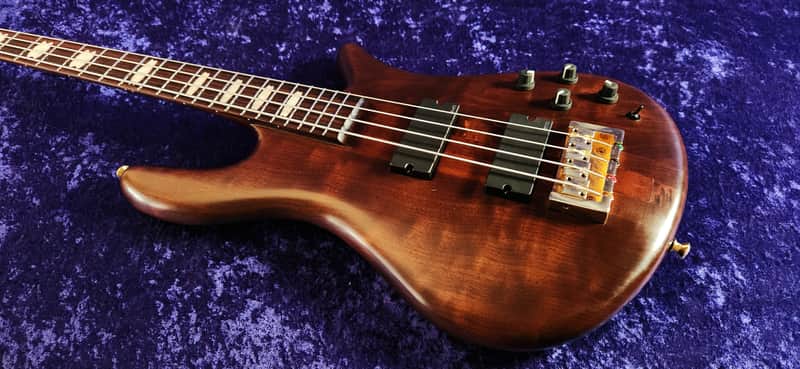 Spector NS 2000/4 bass guitar LHZ preamp Early 2000s - Oil | Reverb