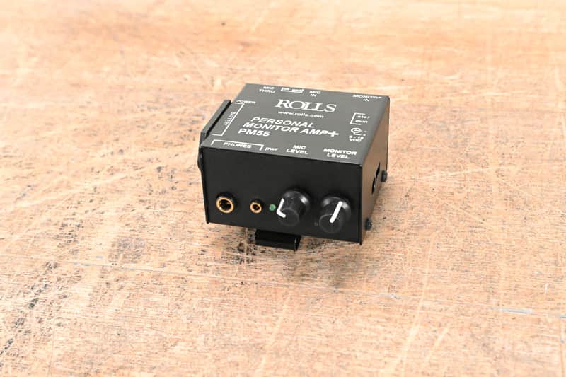 Rolls PM55 Personal Monitor Amplifier (NO POWER SUPPLY) | Reverb