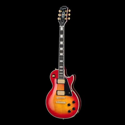 Epiphone Les Paul Custom Figured Heritage Cherry Sunburst | Reverb