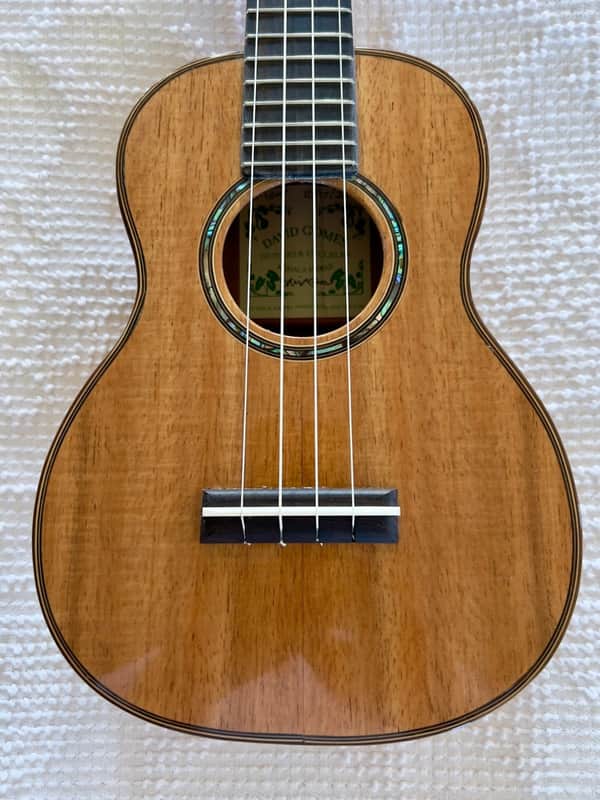 NEW 2025 David Gomes Koa Concert Ukulele | Reverb