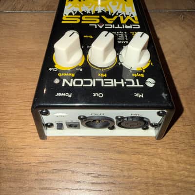 TC Helicon Critical Mass 2017 - 2021 - Black | Reverb