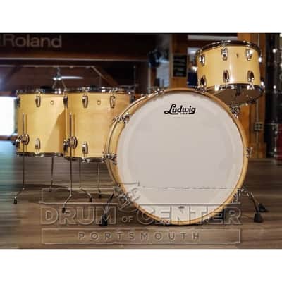 Ludwig Legacy Maple 4pc Bonham Drum Set Natural Maple Gloss | Reverb