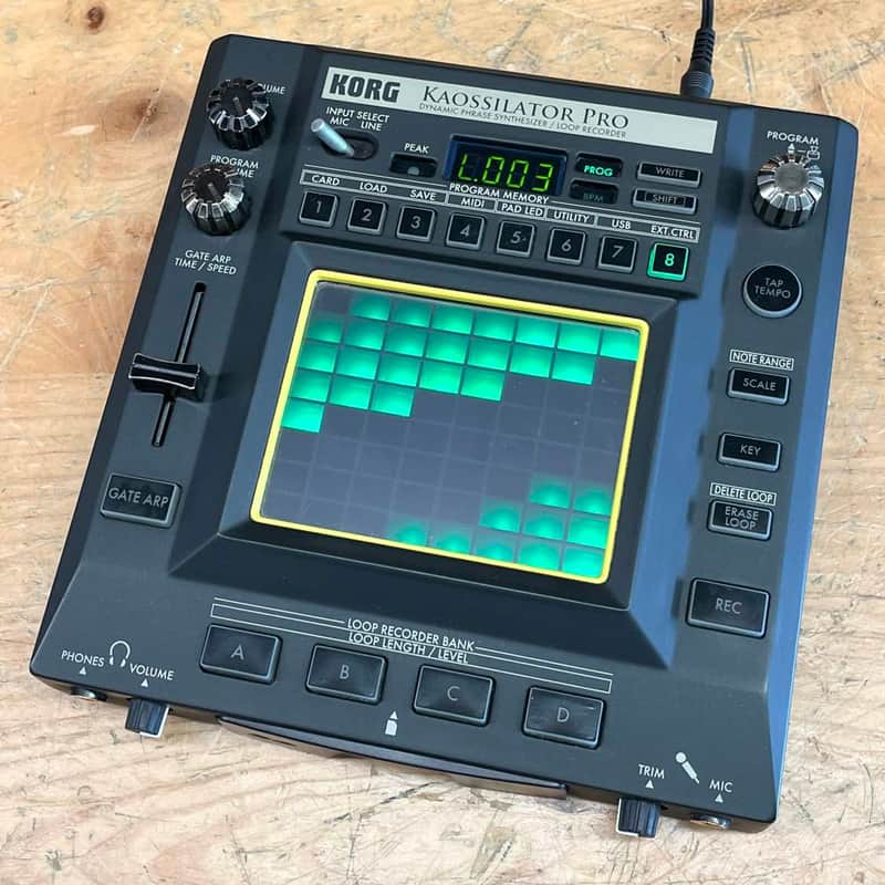 Korg Kaossilator Pro XY Touchpad Phrase Synthesizer | Reverb