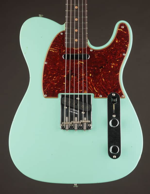 Fender Custom Shop 1963 Telecaster LTD 2025 NAMM Aged Surf | Reverb
