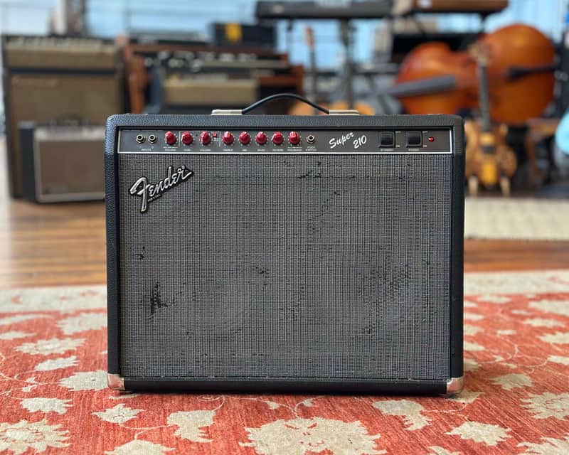 Early '90s Fender Super 210 60W 2-Channel Combo - Made in USA | Reverb