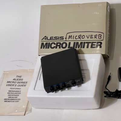 Alesis MicroVerb 2 w/box & power supply 1990s - Black - Hear | Reverb