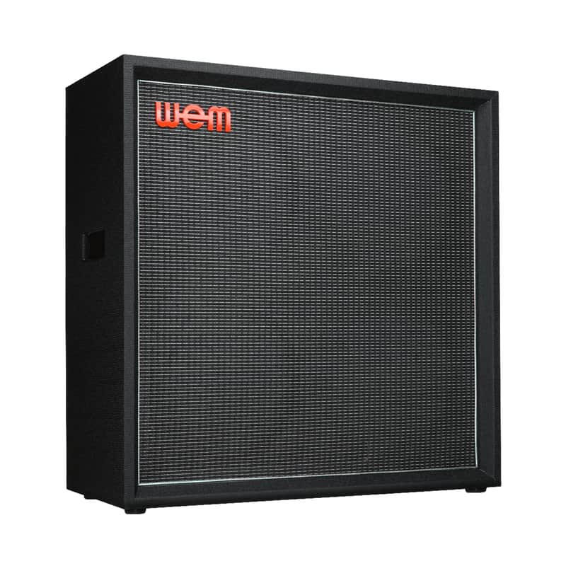 Hiwatt WEM Silver Starfinder 412 600-Watt 4x12 Guitar Cabinet | Reverb