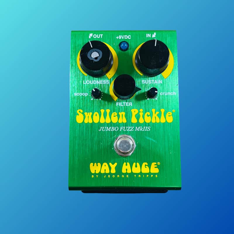 Way Huge WHE401s Swollen Pickle MkIIs Jumbo Fuzz | Reverb
