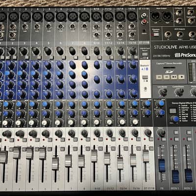 PreSonus StudioLive AR16 Hybrid USB Mixer Interface 2010s - | Reverb