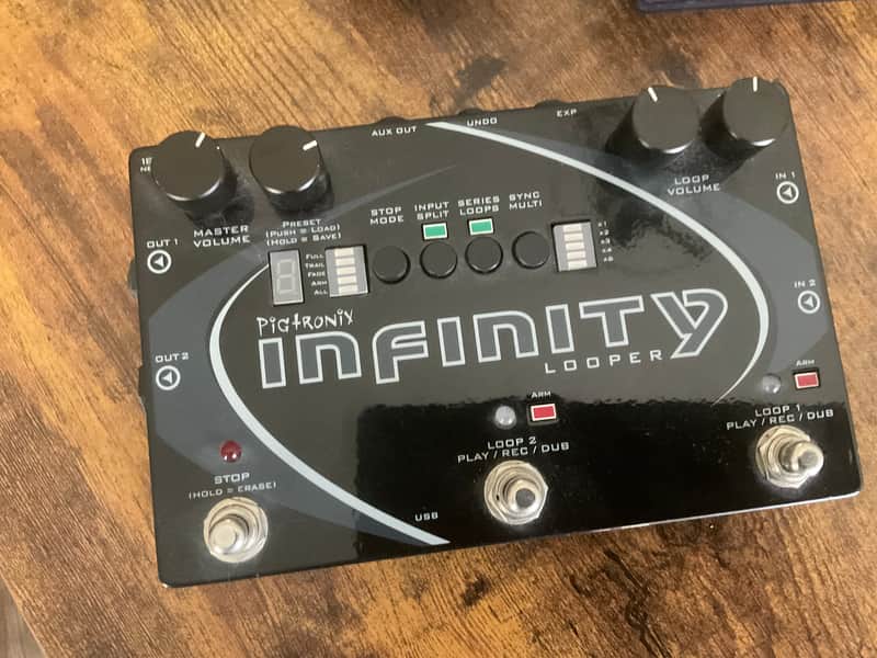 Pigtronix Infinity Looper 2010s - Black | Reverb