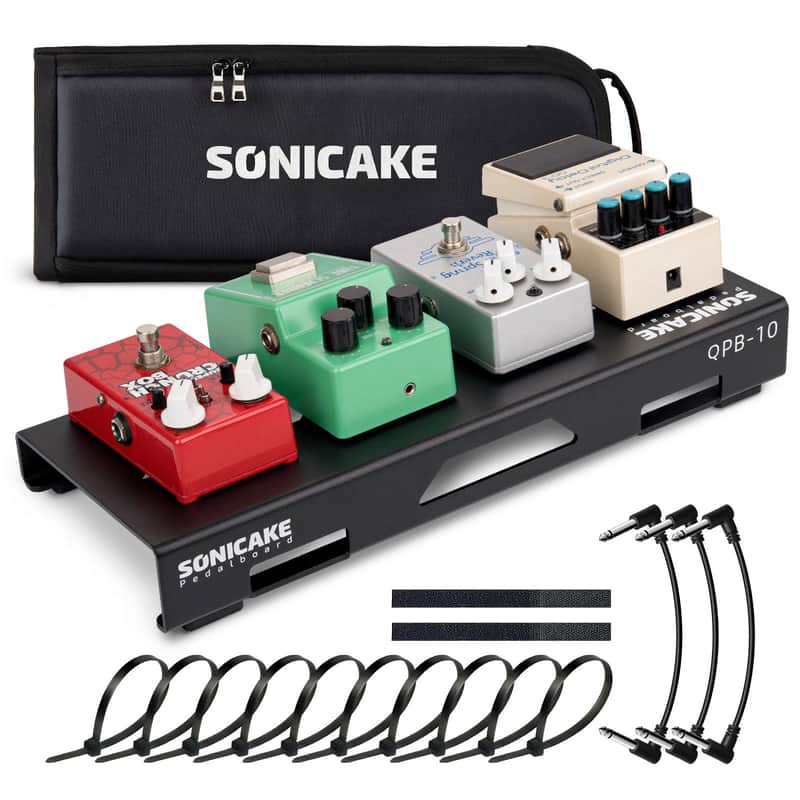 New SONICAKE Mini Guitar Pedal Board Guitar Effects Compact | Reverb
