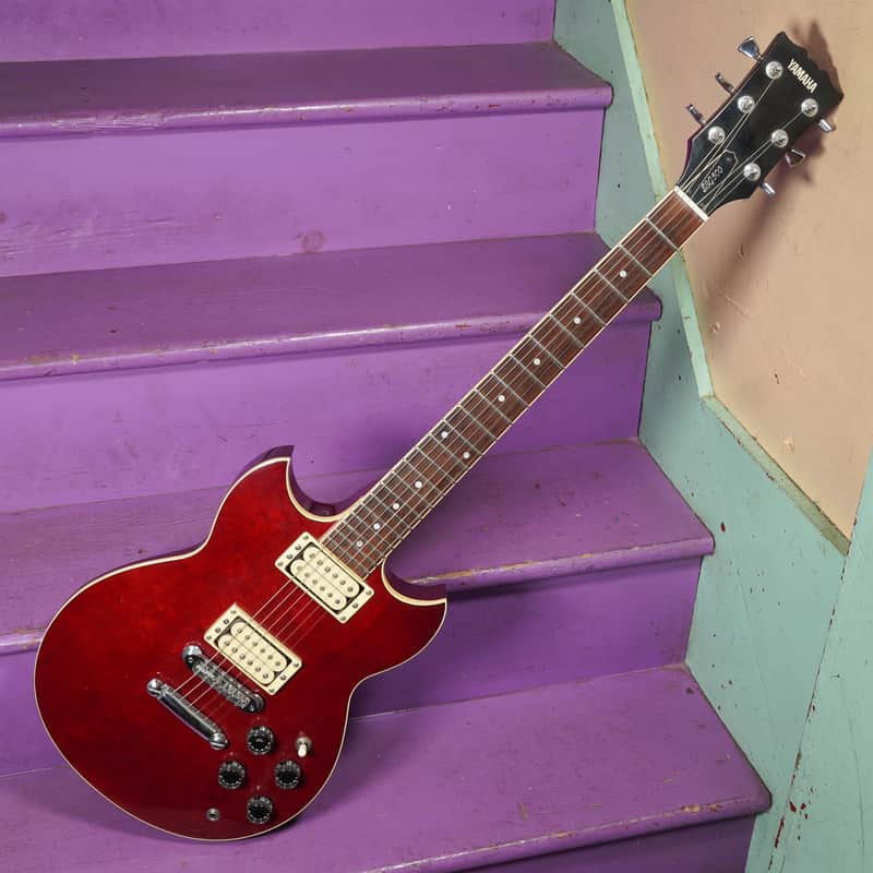 1981 Yamaha SBG-500 Doublecut Electric Guitar (VIDEO! Fresh | Reverb