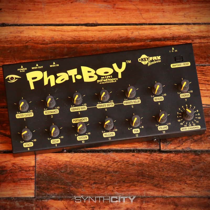 Keyfax Hardware Phat Boy MIDI Performance Controller | Reverb