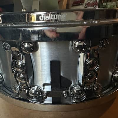 6.5x14 Raw Spun Aluminum Snare Drum - Excellent! | Reverb