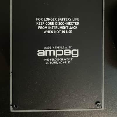Ampeg Scrambler SCP-OD Bass Fuzz Reissue 2005 - 2006 - Black | Reverb