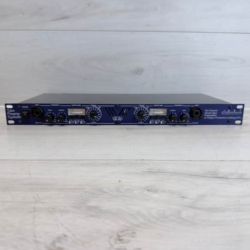 ART Tube Preamp System Dual Channel Tube Mic / Instrument | Reverb