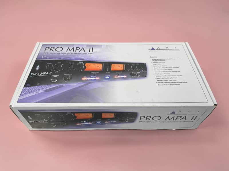 ART Pro MPA II 2-Channel Microphone Preamp 2009 - Present - | Reverb