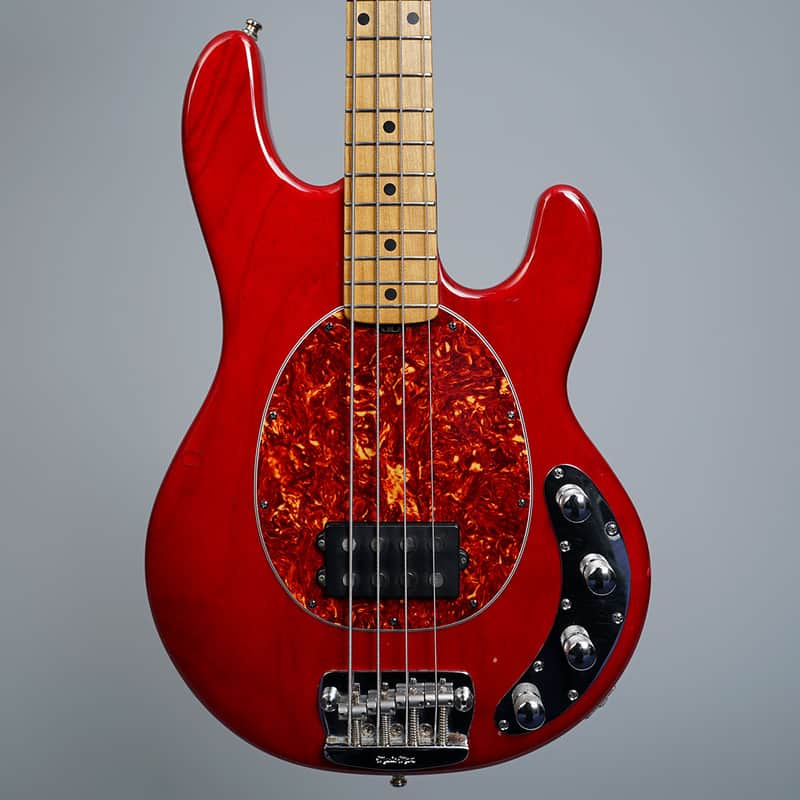 Ernie Ball Music Man Stingray 4 3EQ 1998 - Transparent Red | Reverb UK