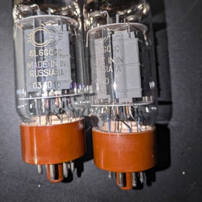 Duet svetlana Winged C 6l6gc power tubes 6l6 Mesa bogner engl | Reverb