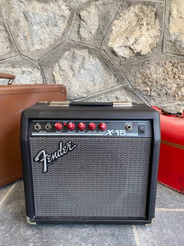 Fender X-15 "Red Knob" 15-Watt Guitar Practice Amp - Made in | Reverb