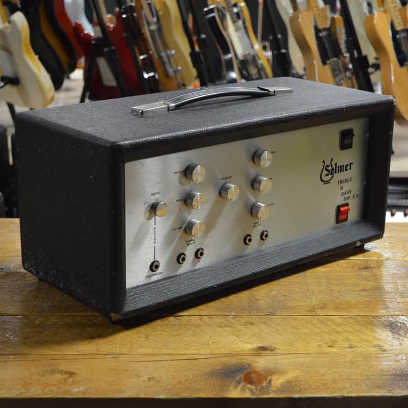 Selmer Treble & Bass Reverb 50 Head 1973 | Reverb