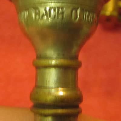 Bach Trumpet mouthpiece 1960's - metal | Reverb