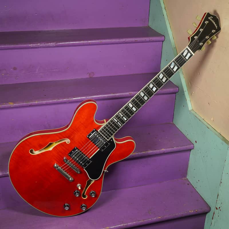 2020s Eastman T486RD Semi-hollow 335-Style Electric Guitar | Reverb