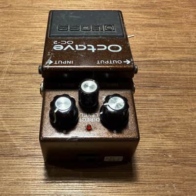 Boss OC-2 Octaver (Black Label) mid 80s- Brown | Reverb