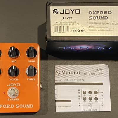 JOYO Oxford Sound JF22 and British JF16 Amp simulator | Reverb Canada