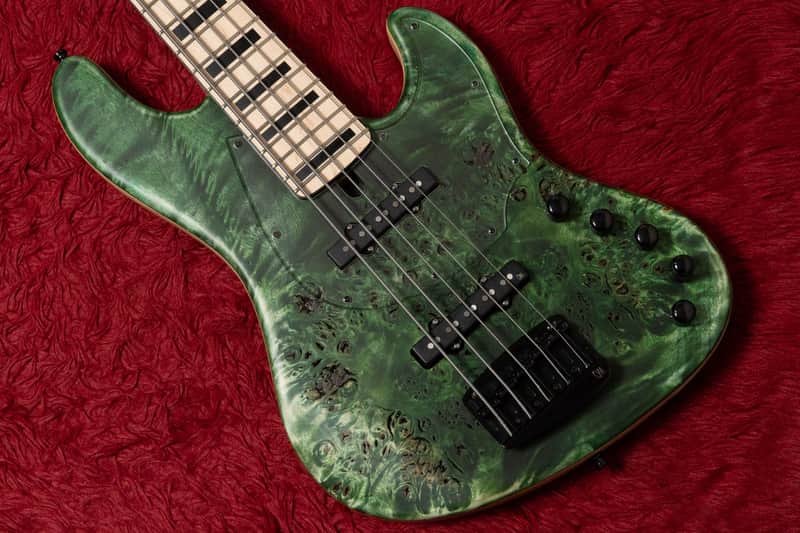 【used】Mayones / Jabba Custom EP5 Antique Green Raw Emerald | Reverb