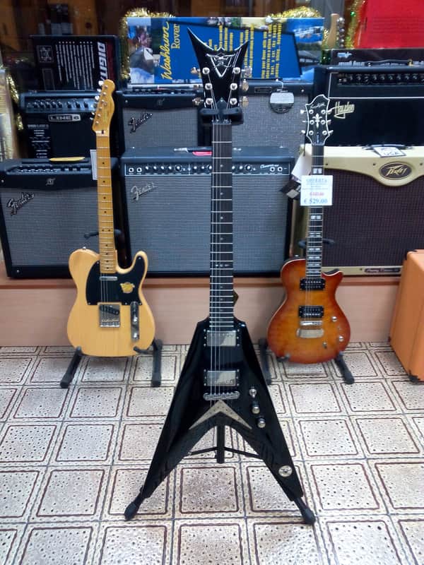 DBZ Cavallo ST Black - Chitarra elettrica FLYING V | Reverb