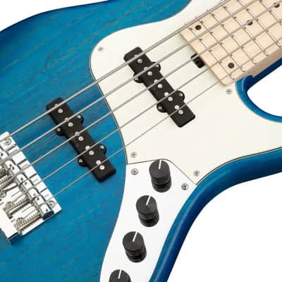 Sadowsky MetroLine 24-Fret Vintage J/J Bass-Swamp Ash Body-5 | Reverb