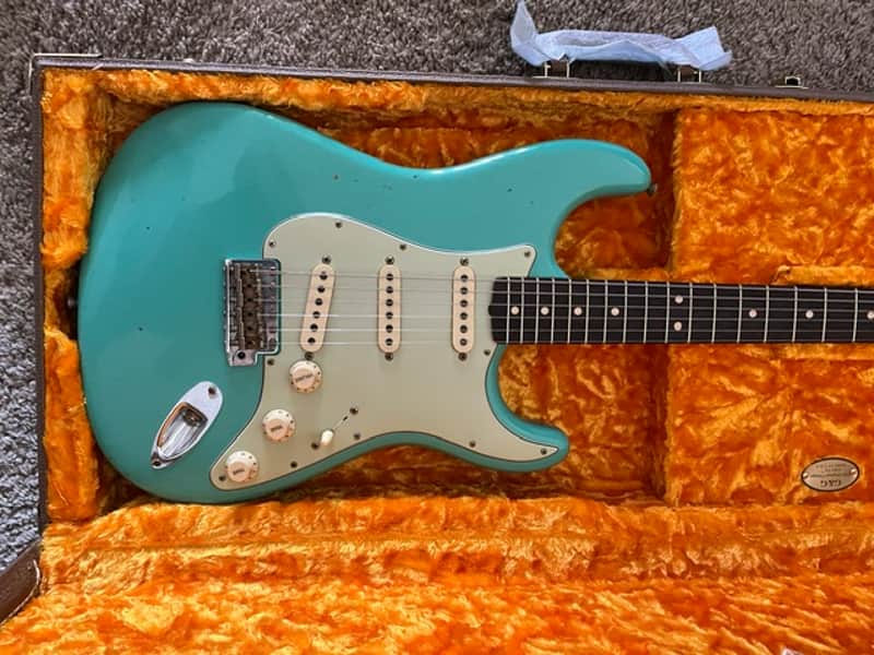 Fender Stratocaster 2017 - Seafoam Green | Reverb