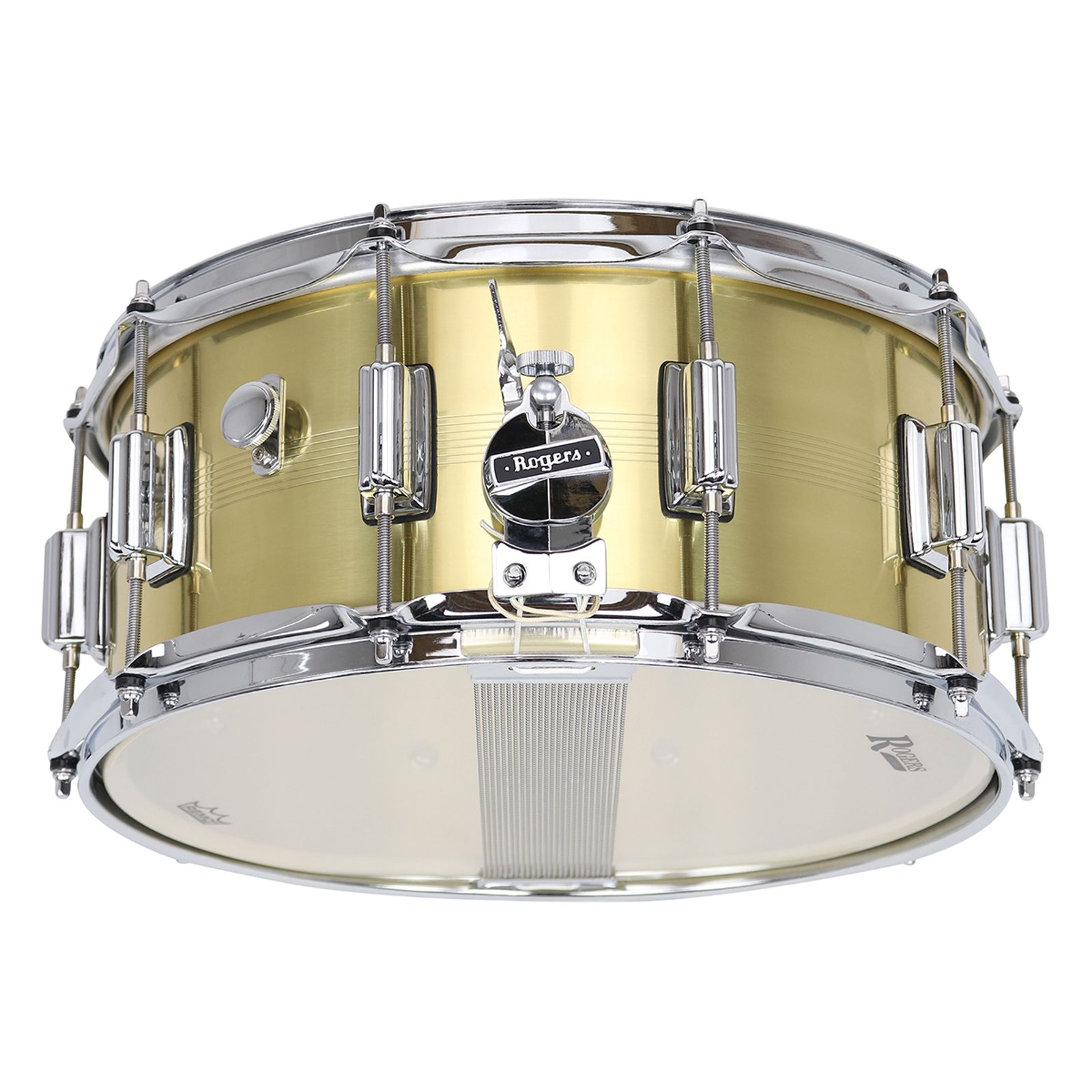 Rogers ST-37BN SuperTen Reissue 6.5x14" Brass Snare Drum | Reverb