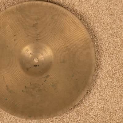 Vintage Kashian 14" Italian Single Hi Hat Cymbal 1209g | Reverb