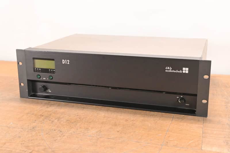 d&b audiotechnik D12 Dual-Channel Power Amplifier CG01V8Z | Reverb