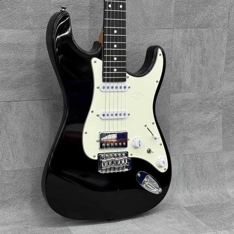 Laid Back Electric Guitar LSE-3H Black Color Used | Reverb Australia
