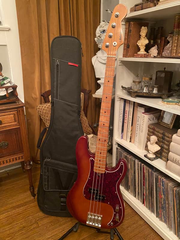 Vintage Partscaster P Bass 1970s - Sunburst | Reverb