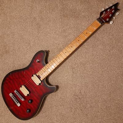 EVH Wolfgang Special Hardtail 2010s - Quilt Maple Cherry | Reverb