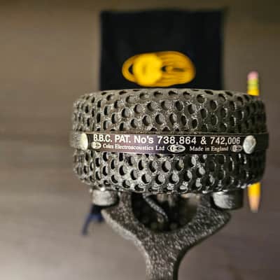 Coles 4038 Ribbon MIcrophone with AEA 4038 Stand Adapter | Reverb