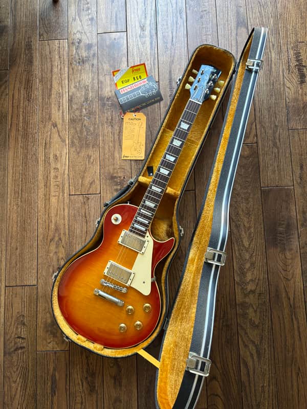 1980 Greco EGF-850 Super Real Les Paul Electric Guitar | Reverb