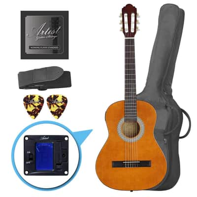 Artist CL34 - 3/4 Size Classical Nylon String Guitar Pack - | Reverb