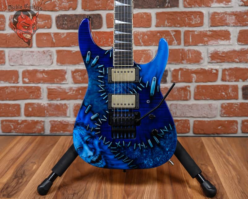 Jackson USA Select SL2H Soloist Diablo Mod Shop Edition Blue | Reverb