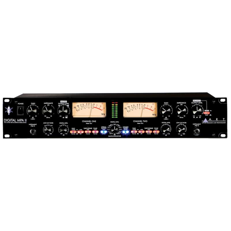 ART Digital MPA II Rackmount 2-Channel Microphone Preamp | Reverb