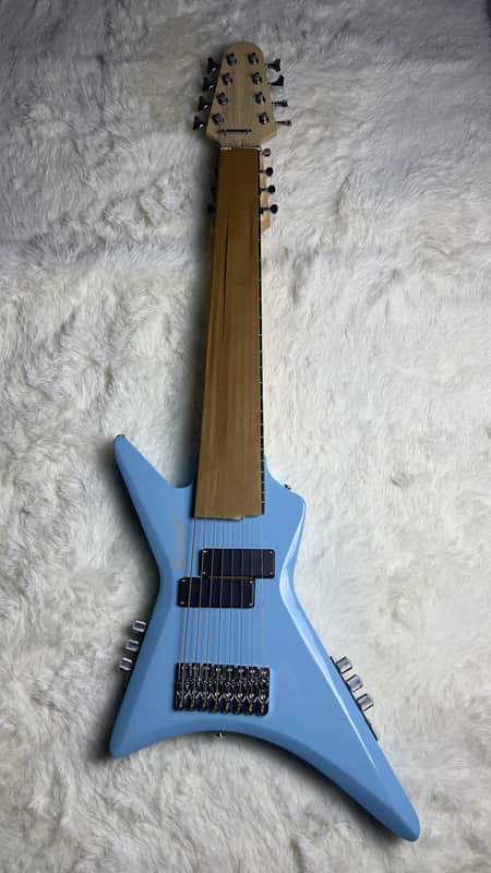 8 String Bass /8 String Guitar Busuyi Double Neck Guitar | Reverb UK